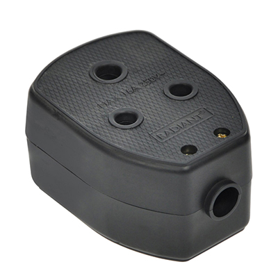 Janus Coupler 16 Amp Double Polyprop - Radiant Lighting